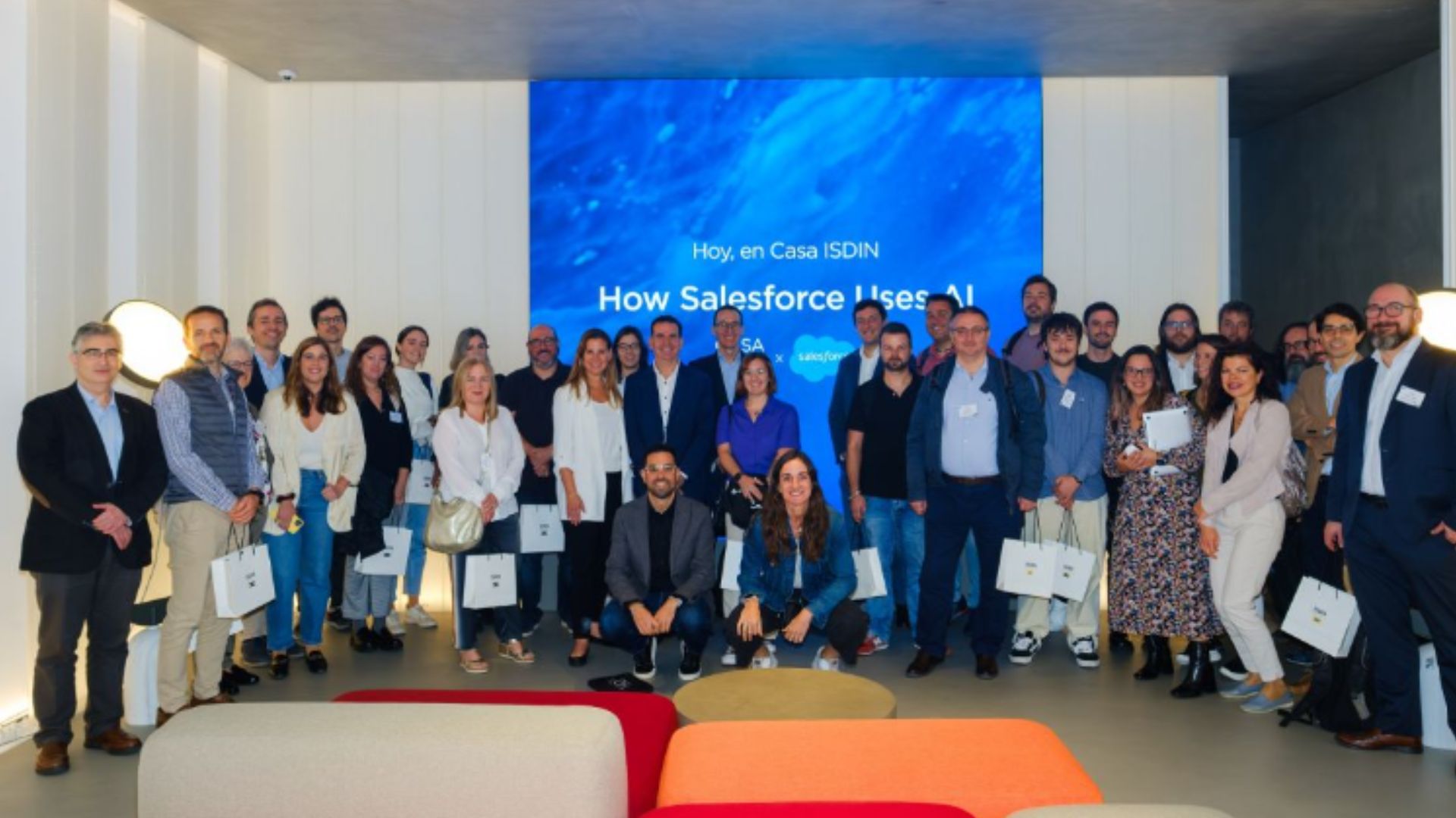 Presentación de Agentforce en Casa ISDIN, la nueva apuesta de ...
